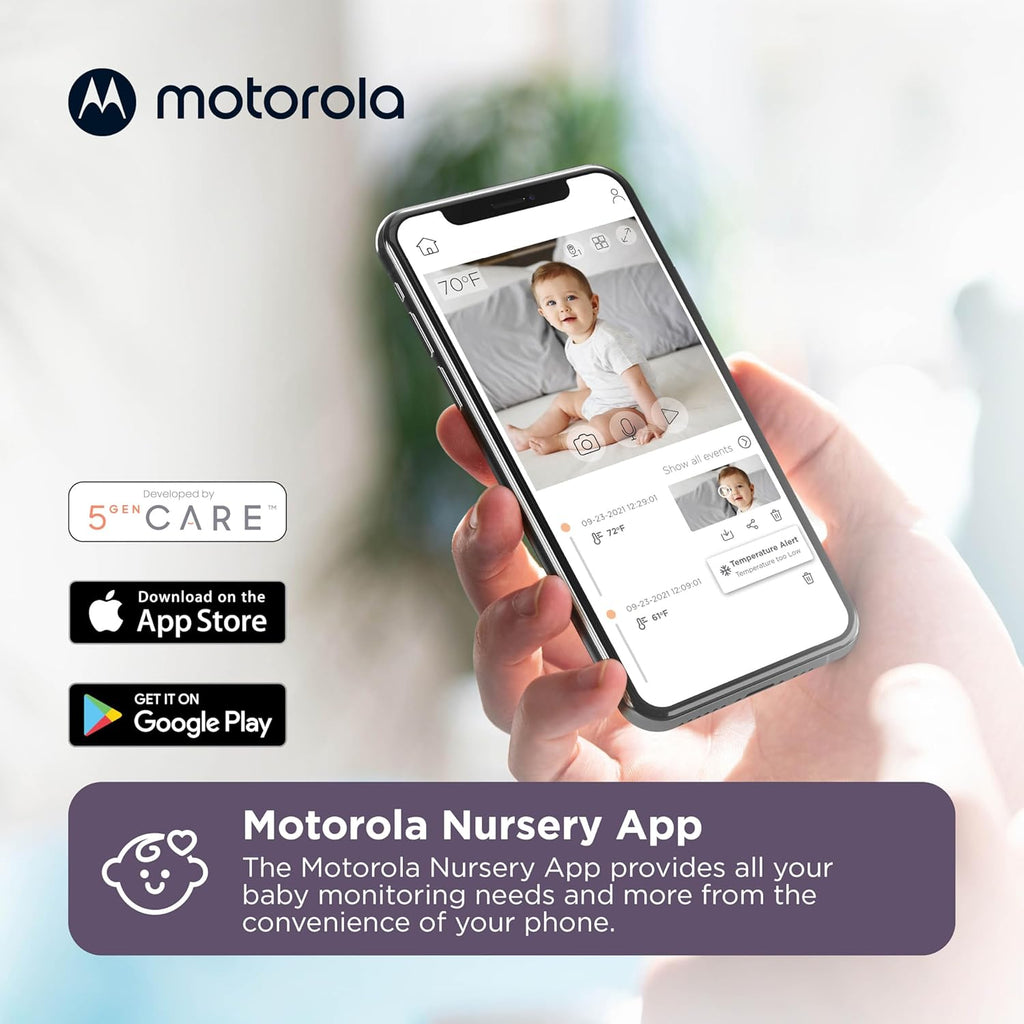 Motorola Video Baby Monitor Connect Smart PIP1000 WiFi 1080p Manual Pa