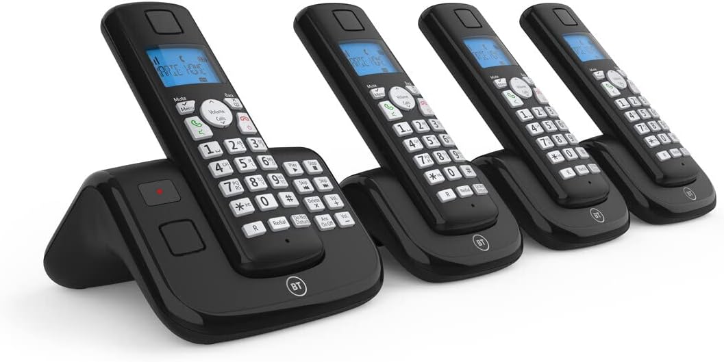 BT 3560 Quad Digital Cordless Home Phone With Nuisance Call Blocker (R