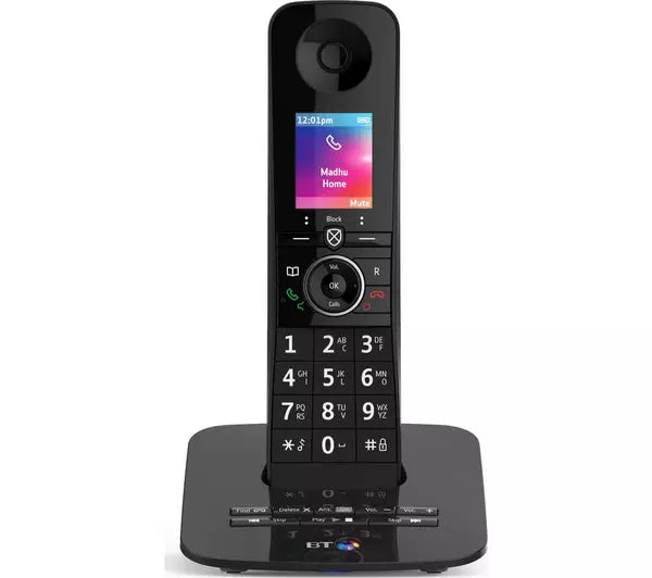 BT Premium Single Cordless Answer Phone with 100% Nuisance Call Blocki