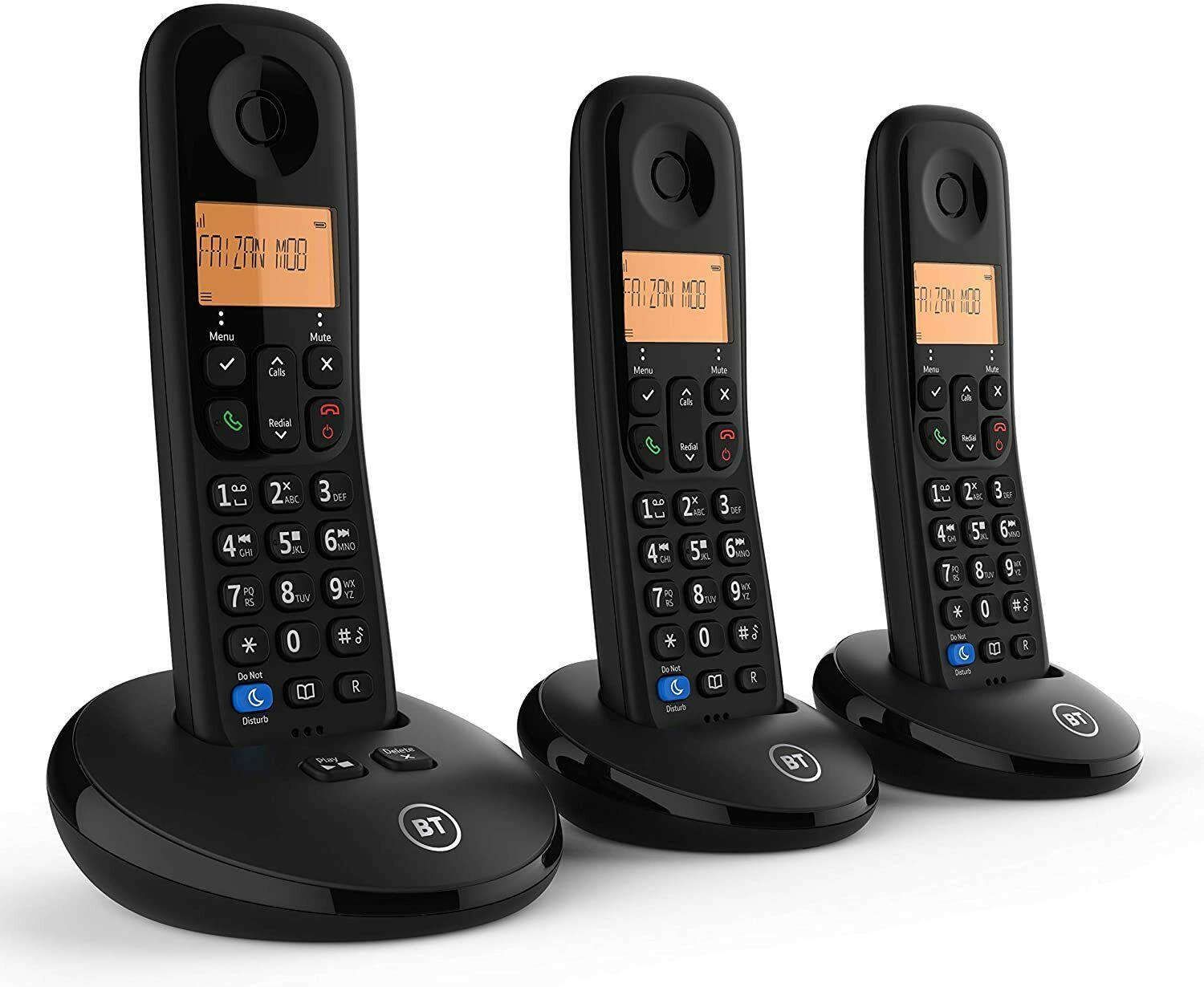 BT Digital Cordless Phone Everyday TAM Answering Machine Call Blocking
