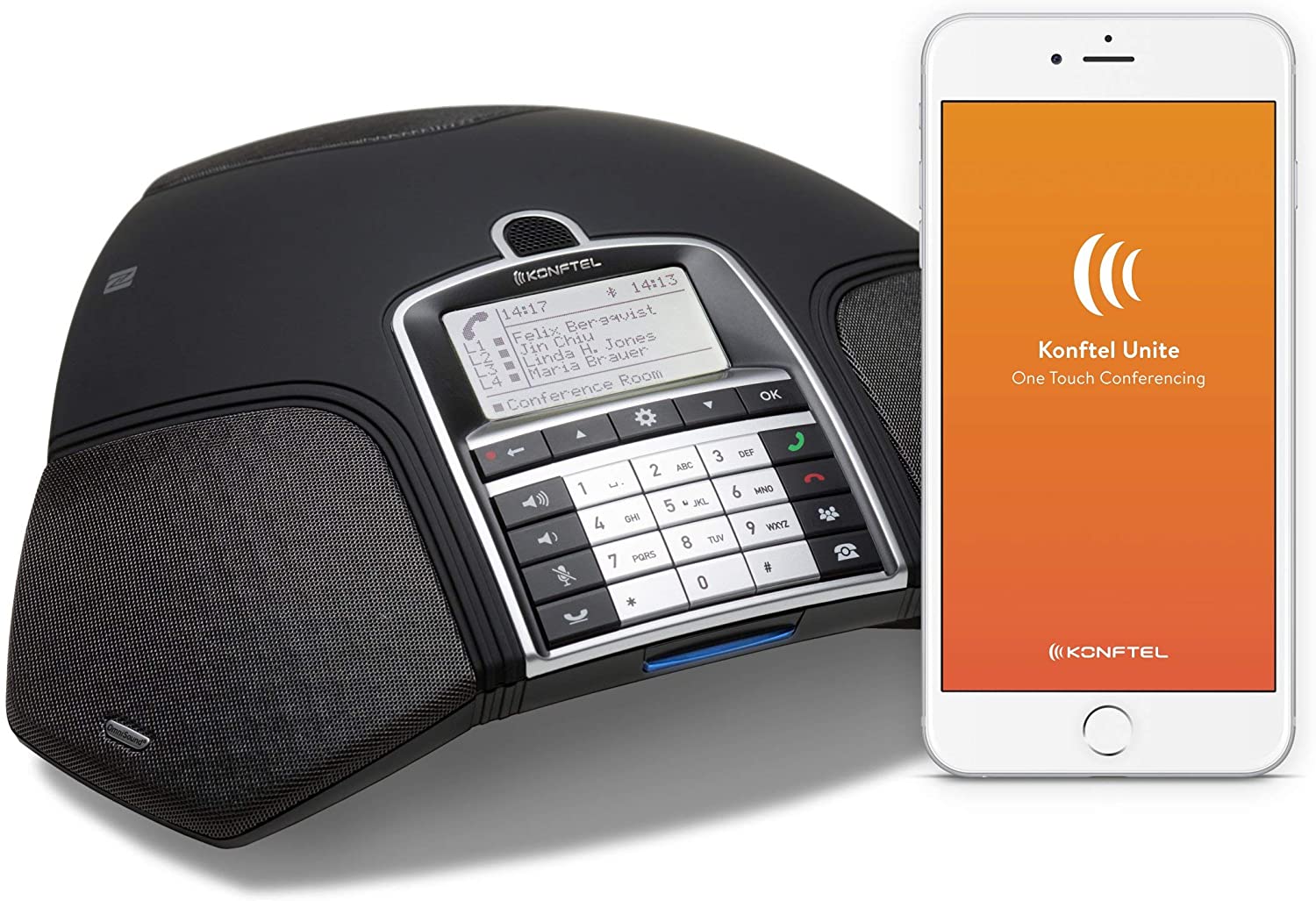 Konftel 300IPx IP Wireless Conference Phone With Konftel Unite App (Re